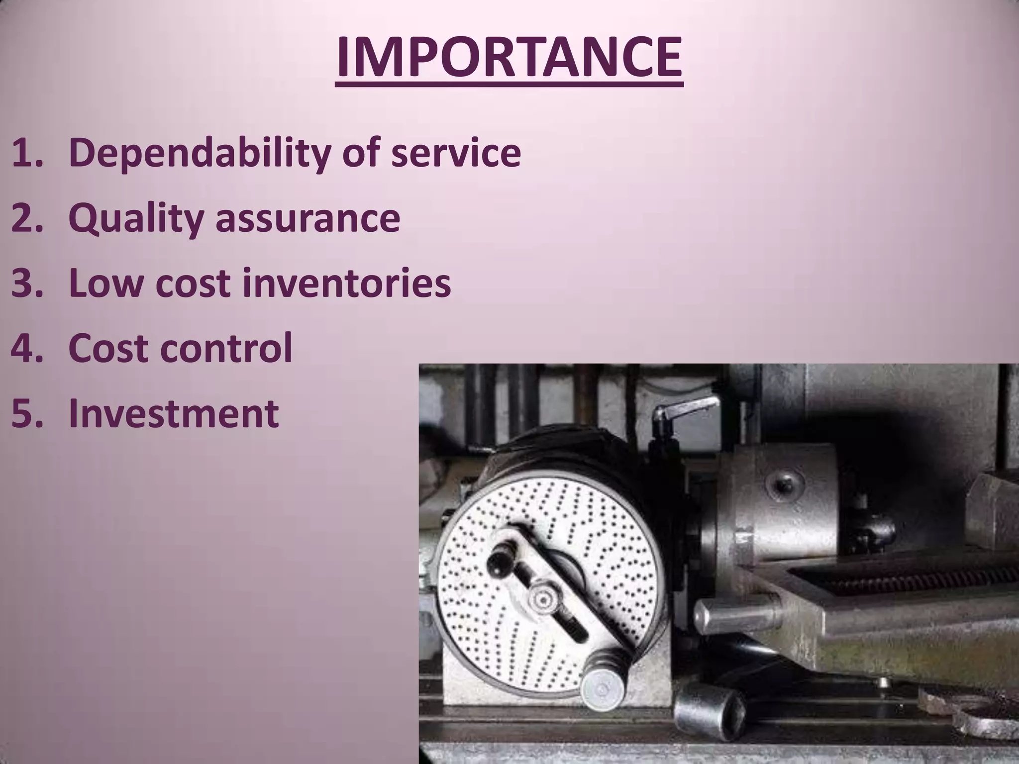 Maintenance management | PPTX