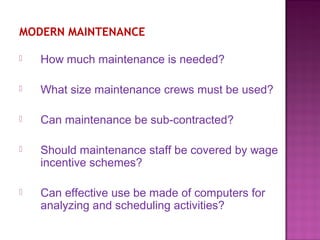 Maintenance management- Production Management | PPT