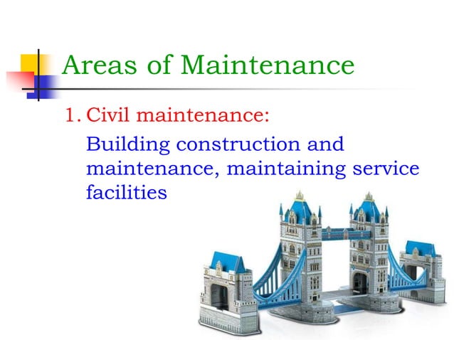 Maintenance Management.ppt | Business | Business and Finance