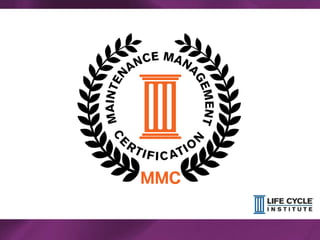 Maintenance Management Certification | PPTX