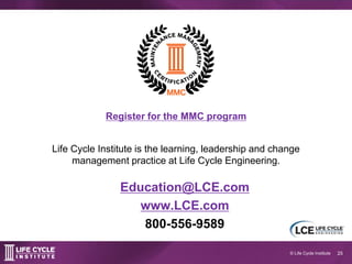 Maintenance Management Certification | PPTX