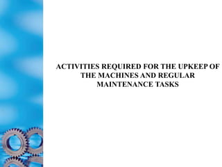 Maintenance management | PPTX