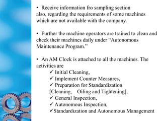 Maintenance management | PPTX