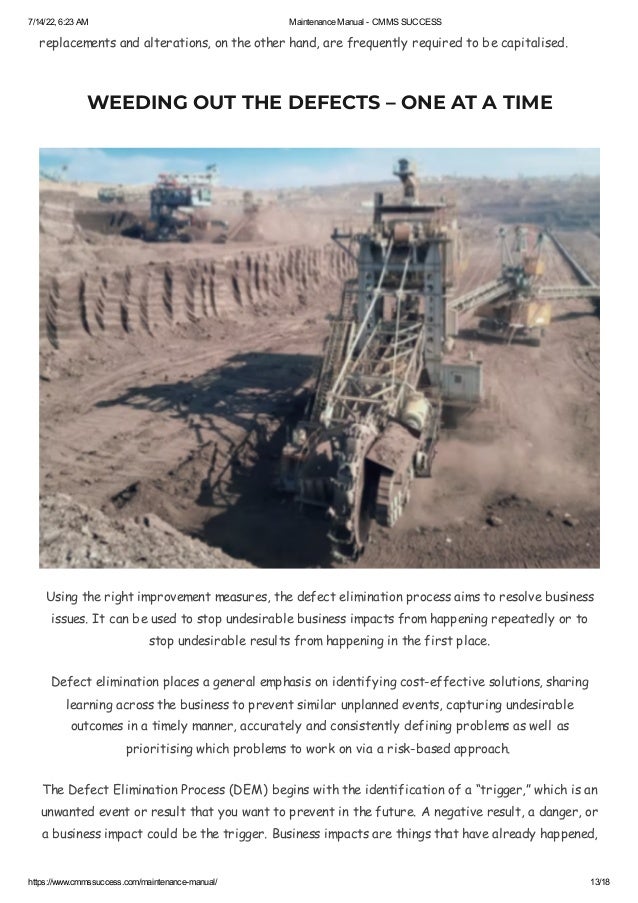 Maintenance Manual - CMMS SUCCESS.pdf
