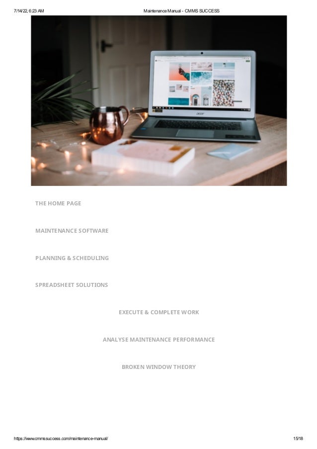Maintenance Manual - CMMS SUCCESS.pdf