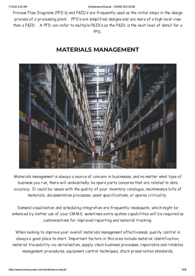 Maintenance Manual - CMMS SUCCESS.pdf
