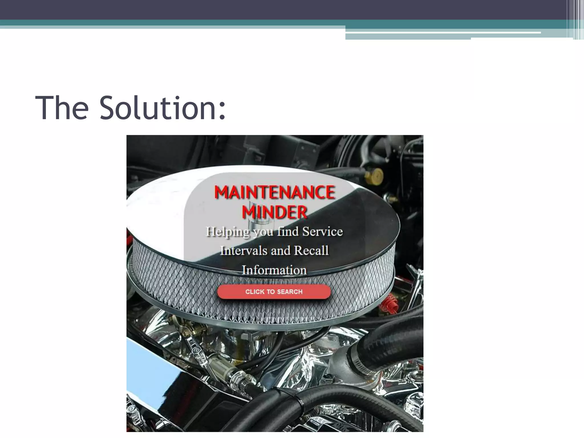 Maintenance minder ppt shortened | PPT