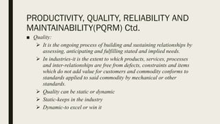 Maintenance module 1 ppt number 2 | PPT