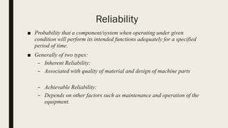 Maintenance module1 ppt number 3 | PDF