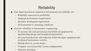 Maintenance module1 ppt number 3 | PPT