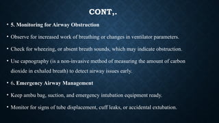 maintenance of airway patent in oxygenation needs | PPT