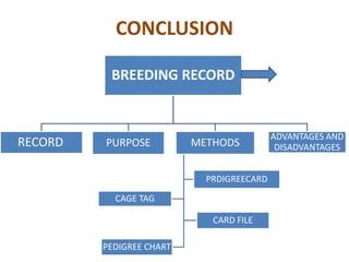 Maintenance of breeding records for laboratory animals | PPTX
