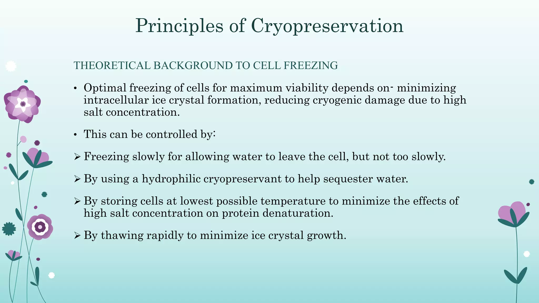 Maintenance of cell lines | PPTX