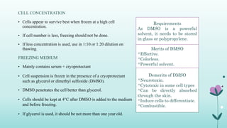 Maintenance of cell lines | PPTX