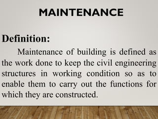 Maintenance of concrete structures | PDF
