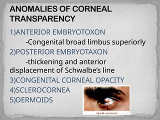 MAINTENANCE OF CORNEAL TRANSPERANCY.pptx