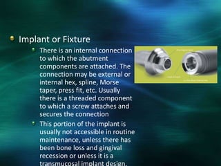 Maintenance of dental implants | PPTX