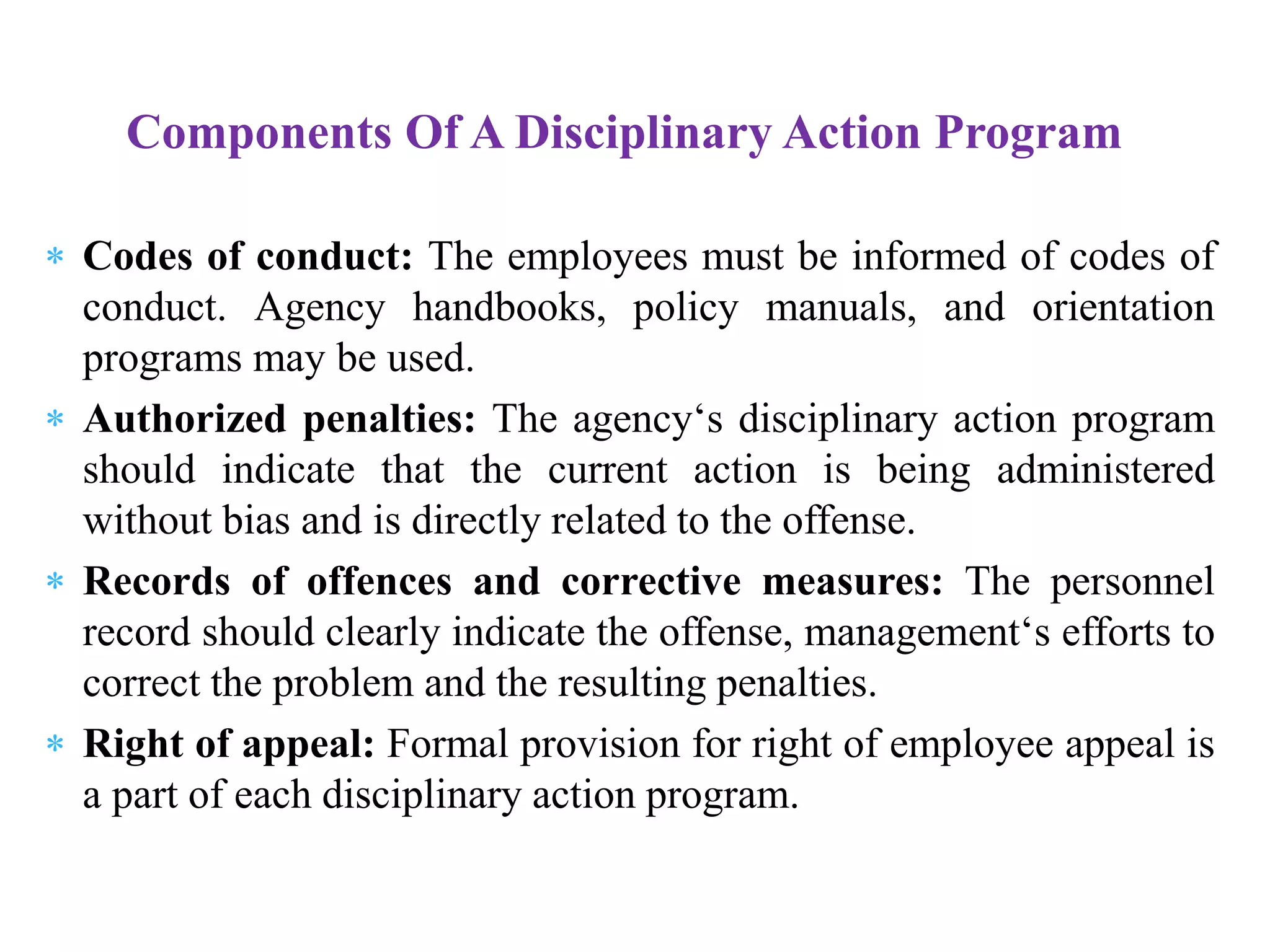 Maintenance of discipline- Nursing Management | PPTX