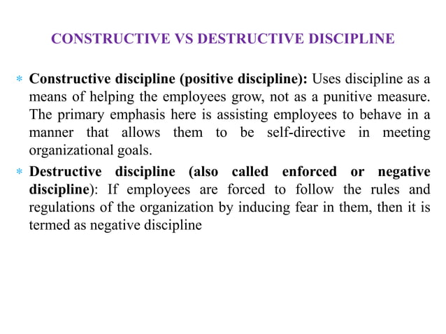 Maintenance of discipline- Nursing Management | PPTX | Parenting Babies ...