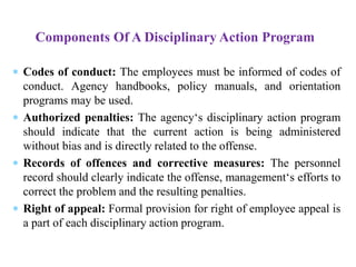 Maintenance of discipline- Nursing Management | PPTX