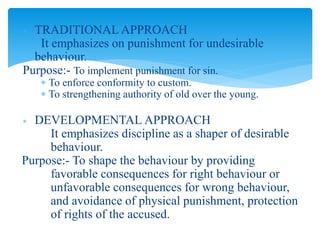 Maintenance of discipline | PPTX