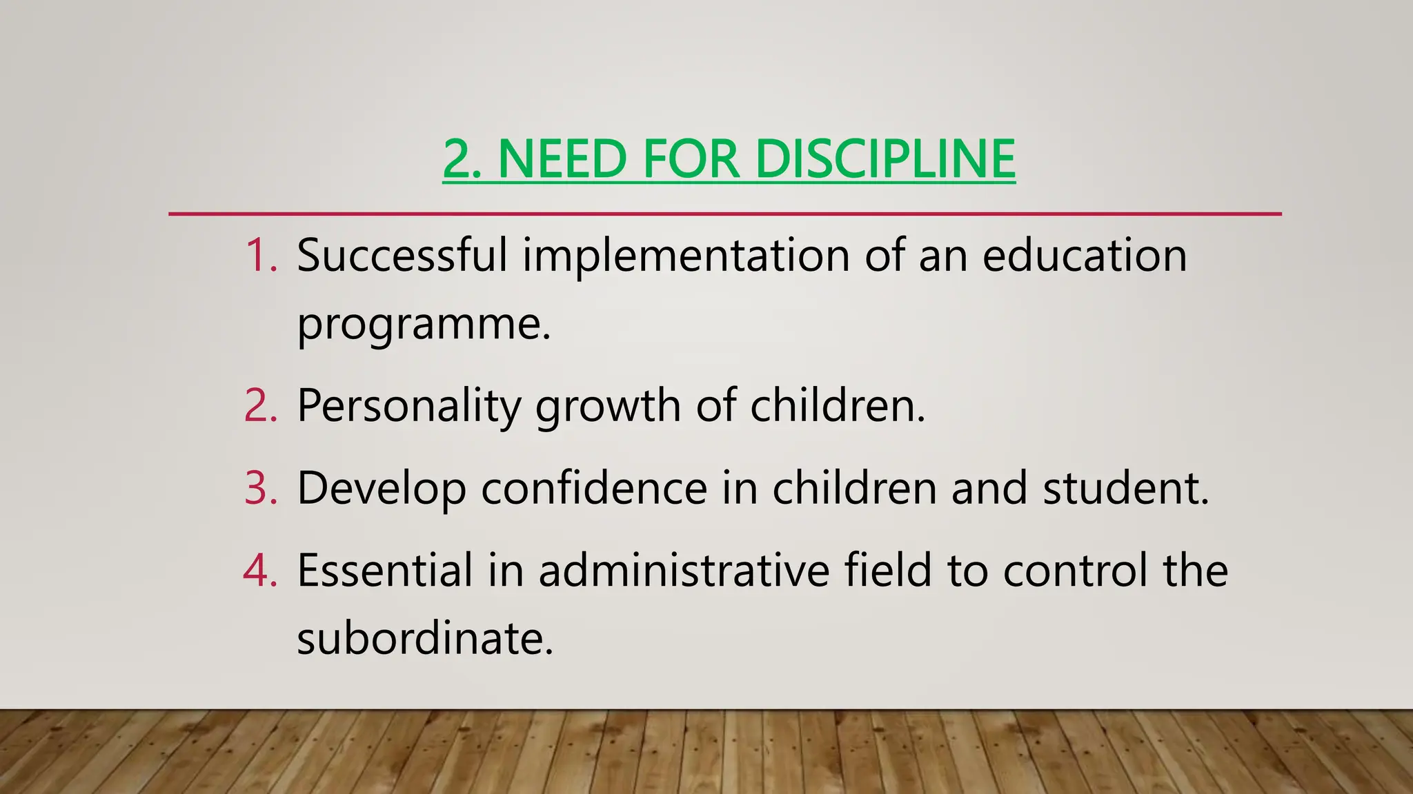 maintenance of discipline.pptx