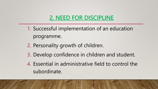 maintenance of discipline.pptx