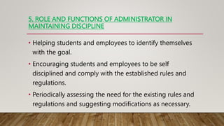 maintenance of discipline.pptx