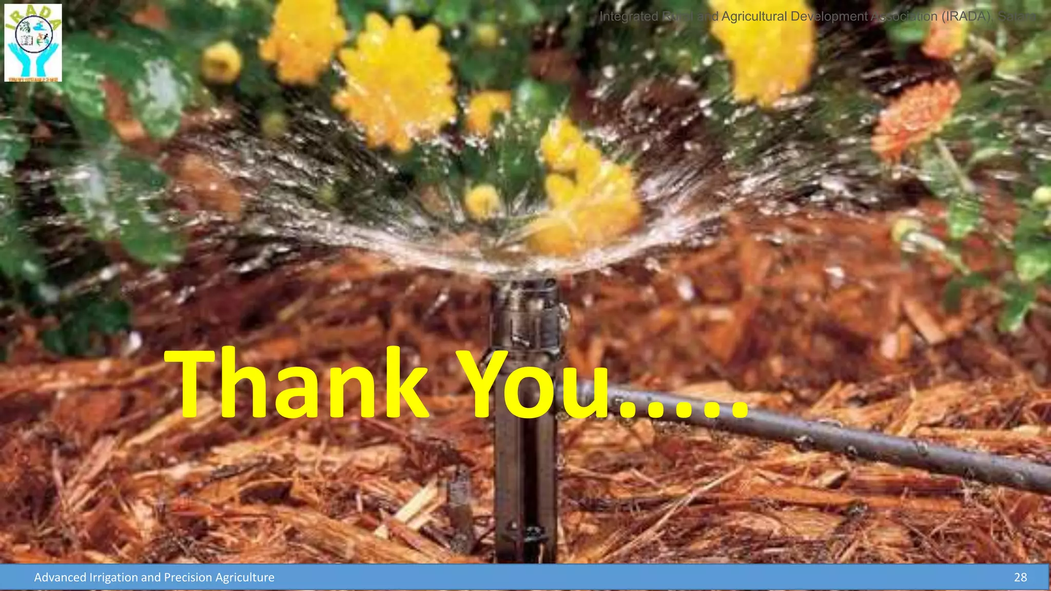Maintenance of drip irrigation system | PPTX
