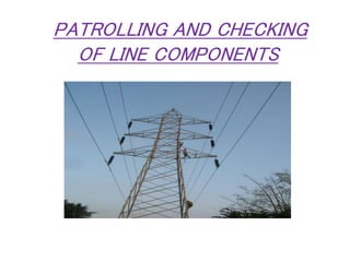 Maintenance of eht lines | PPT