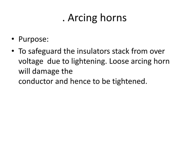 Maintenance of eht lines | PPT