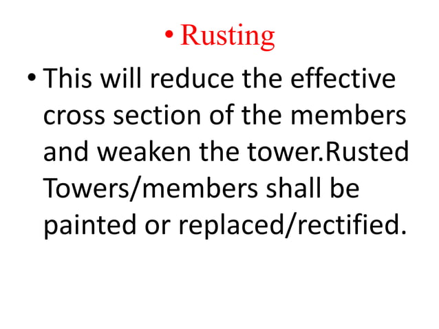 Maintenance of eht lines | PPT