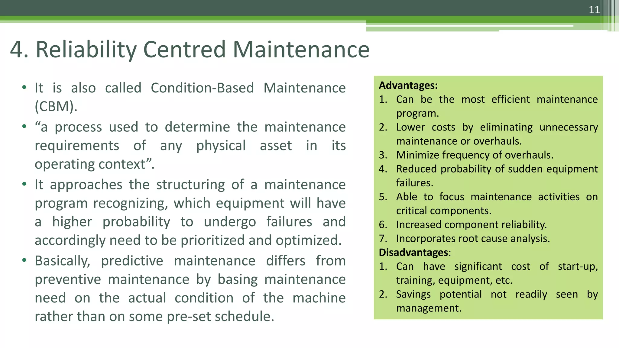 Maintenance of electrical machines | PPTX