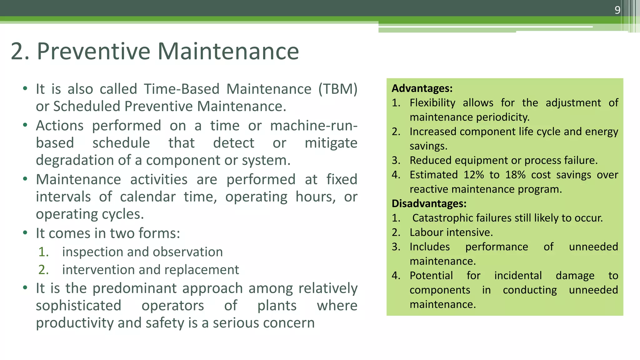 Maintenance of electrical machines | PPTX