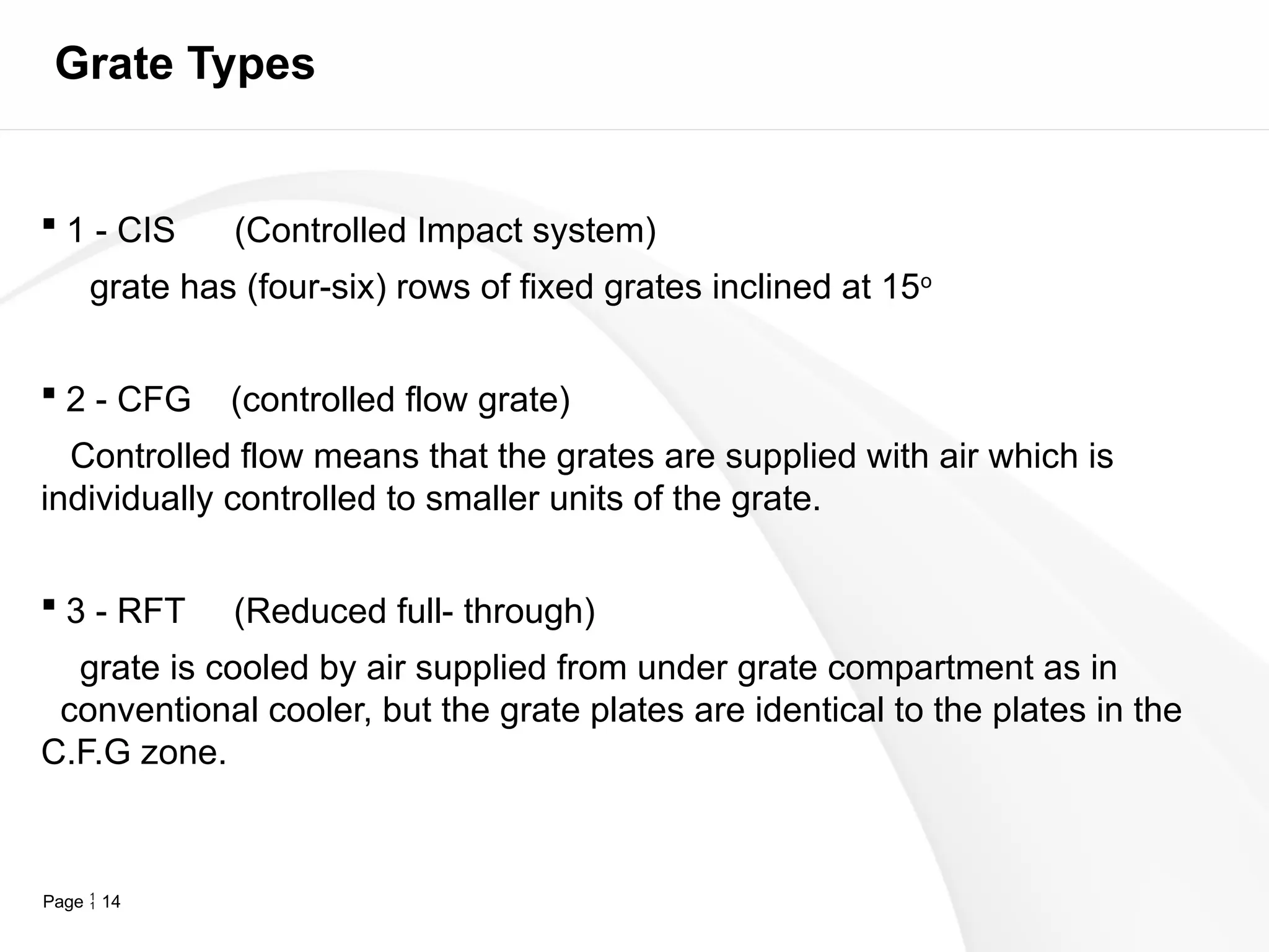 Maintenance of Grate Cooler.pptx it take | PPTX