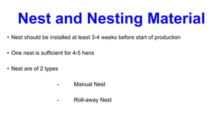 Maintenance of hatching egg quality | PPSX