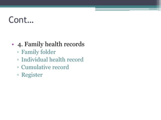 Maintenance of health records for self and family.pptx