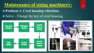 Maintenance of sizing machine | PPTX