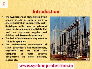 Maintenance of Substation Equipment | Operation And Maintenance Of ...