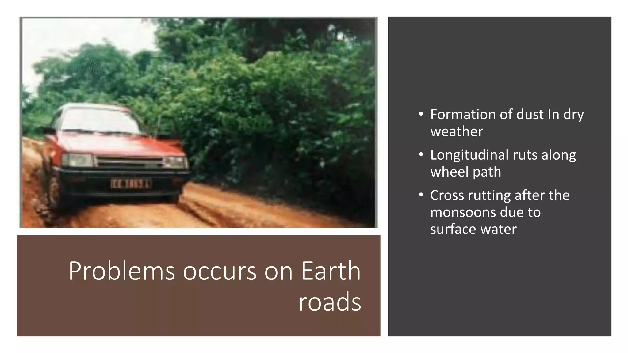 Maintenance of unsurfaced roads, wbm roads | PPTX