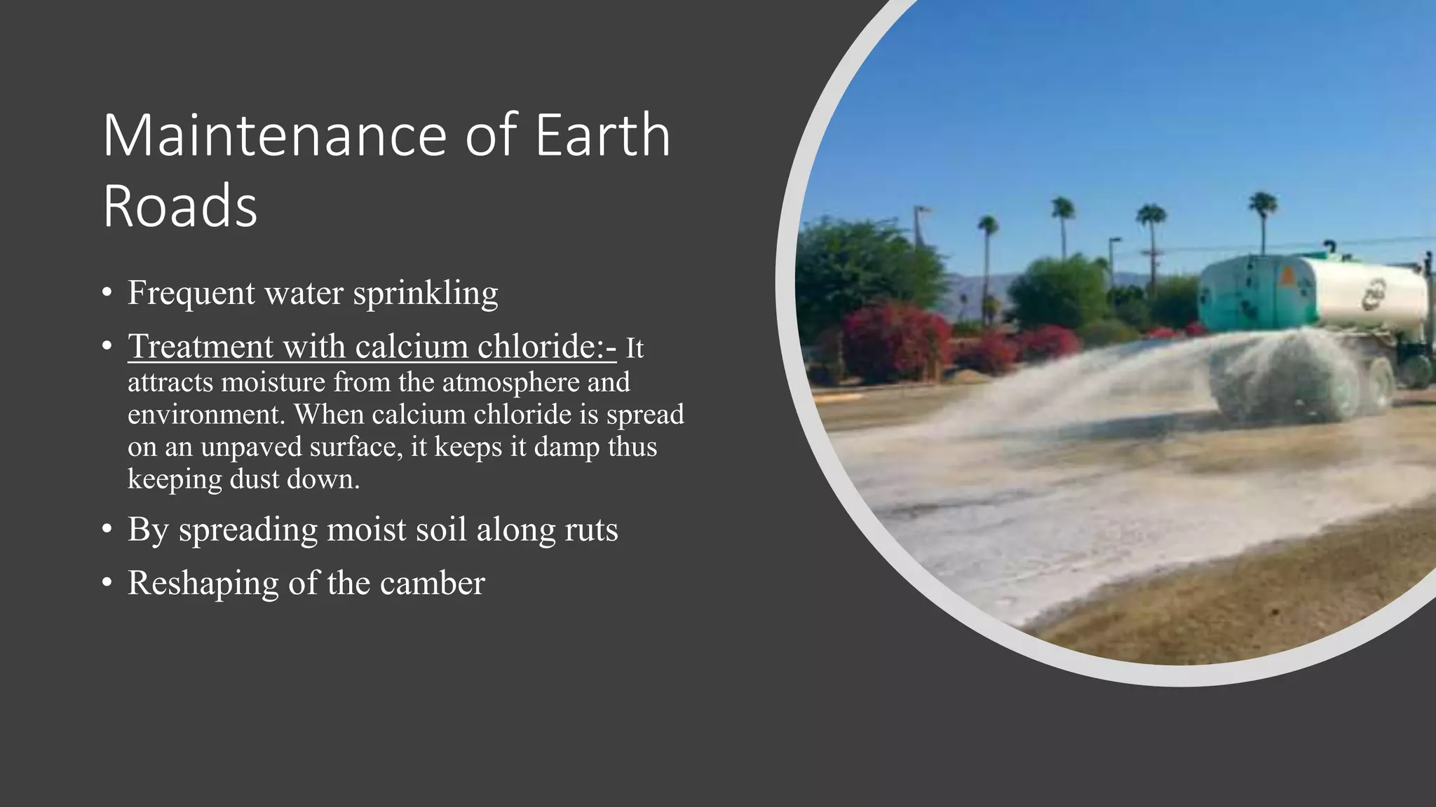 Maintenance of unsurfaced roads, wbm roads | PPTX