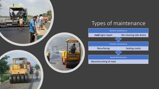 Maintenance of unsurfaced roads, wbm roads | PPT