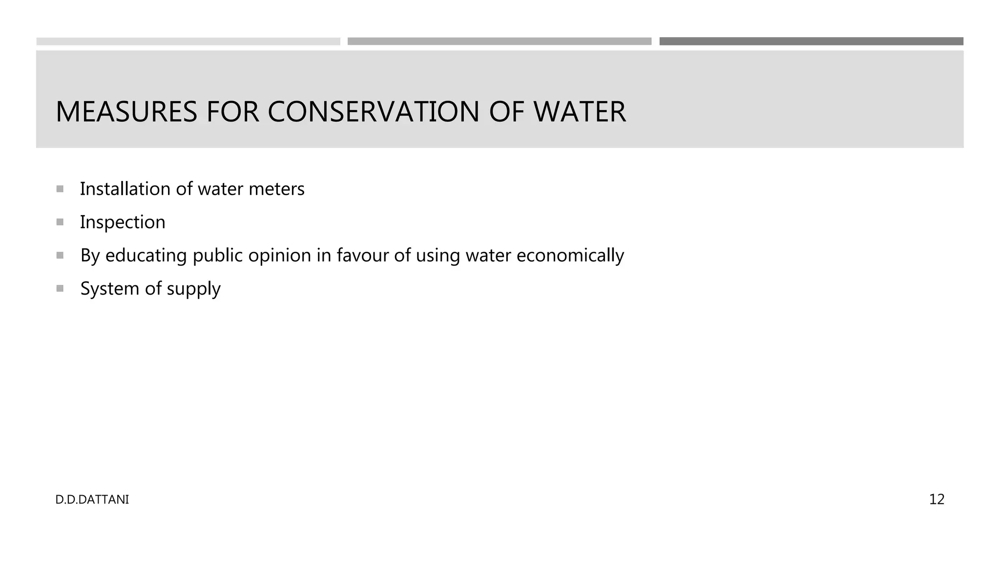 Maintenance of water supply | PPTX