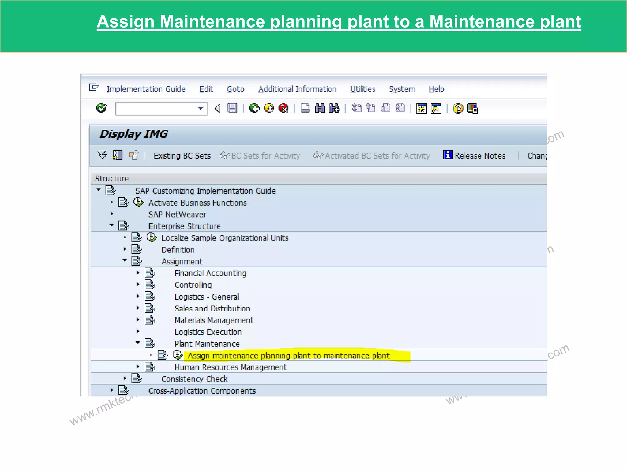 SAP EAM/PM Organization Structure | PPTX