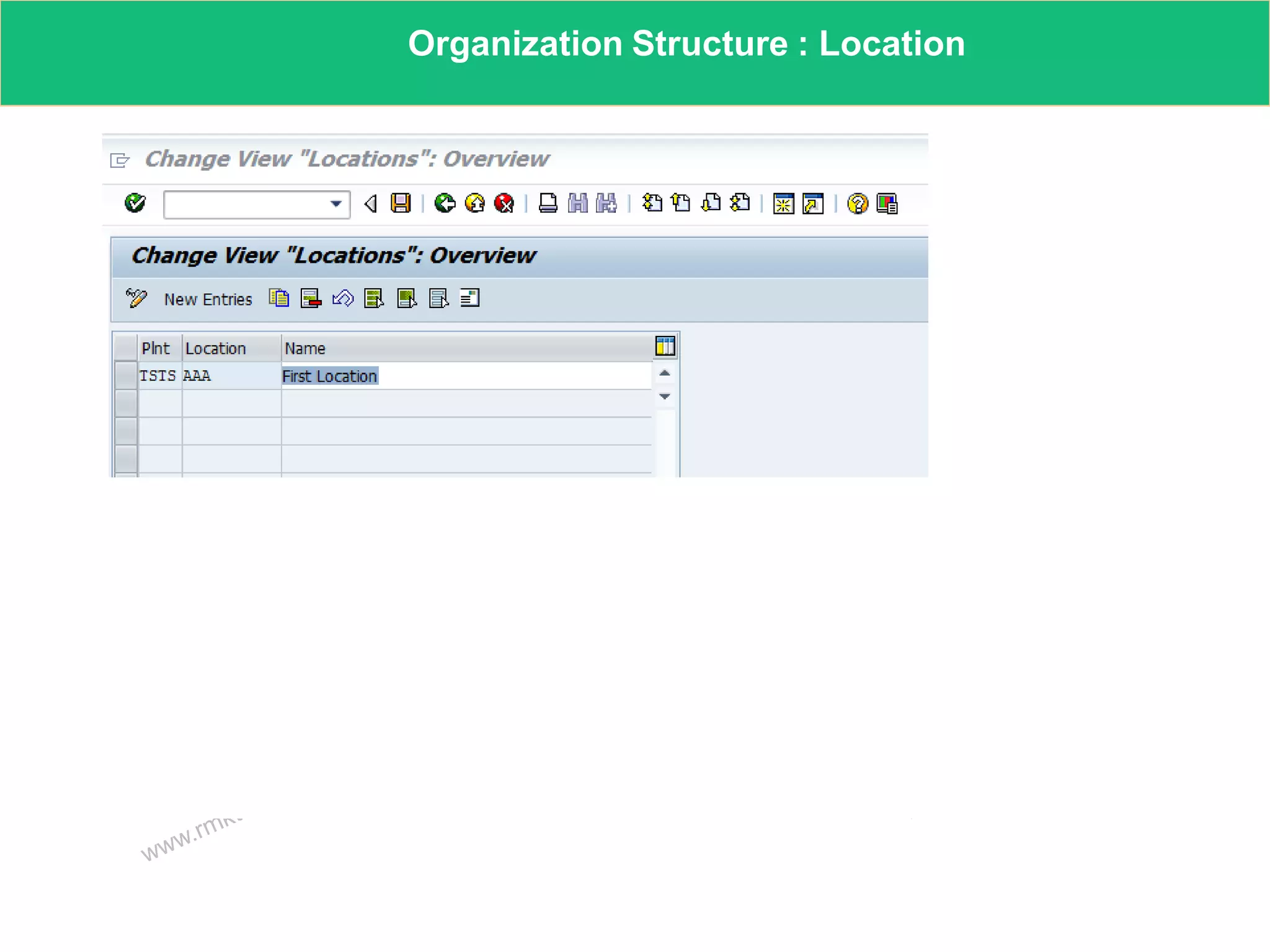 SAP EAM/PM Organization Structure | PPTX