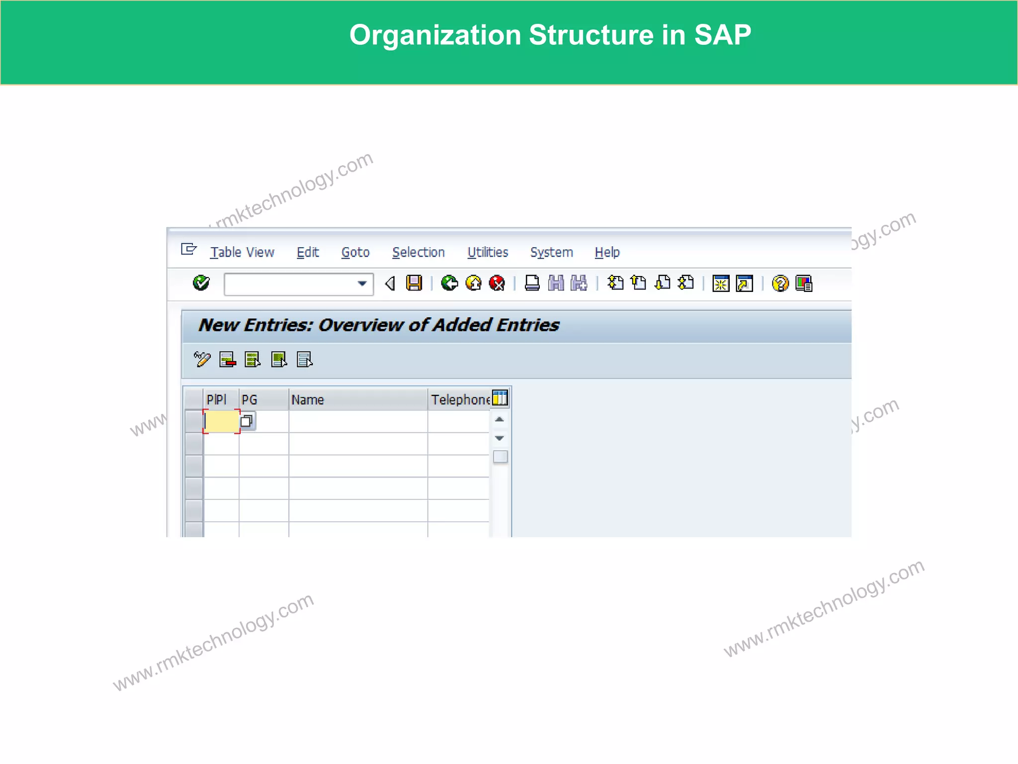 SAP EAM/PM Organization Structure | PPTX