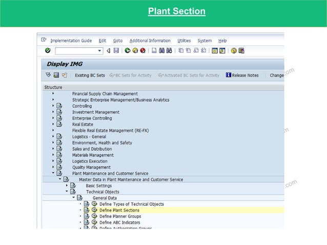 SAP EAM/PM Organization Structure | PPTX | Business | Business and Finance