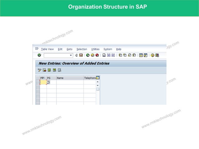 SAP EAM/PM Organization Structure | PPTX | Business | Business and Finance