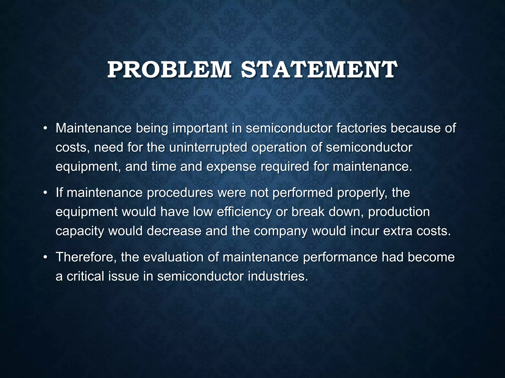 Maintenance Performance Evaluation | PPTX