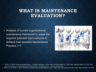 Maintenance Performance Evaluation | PPTX